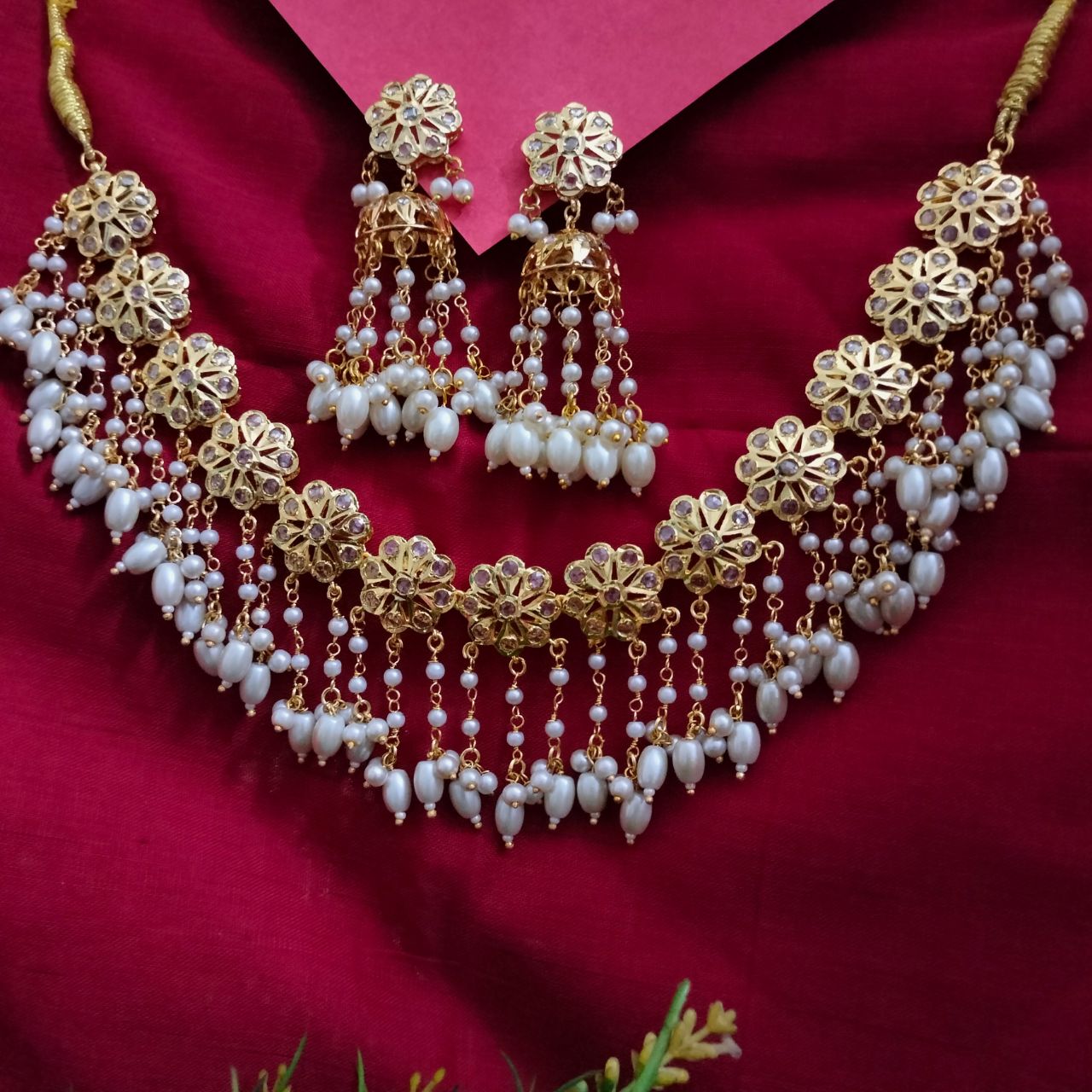 Hyderabadi jadau necklace store