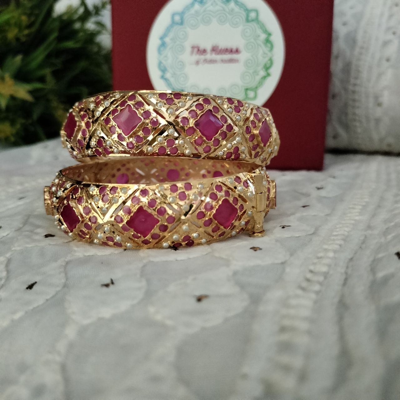 Jadau Rani Bangles – The Huess